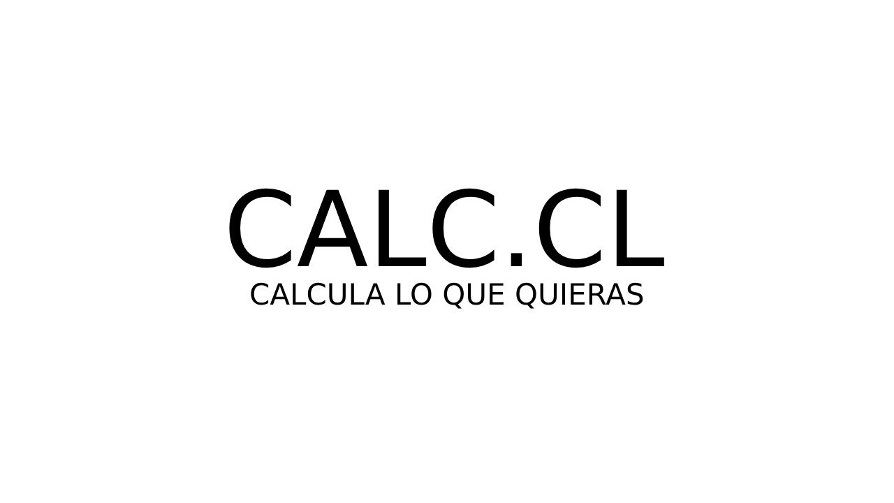 100 UF a Pesos Chilenos Hoy | Calculadora de Conversión UF a CLP | Calc.cl